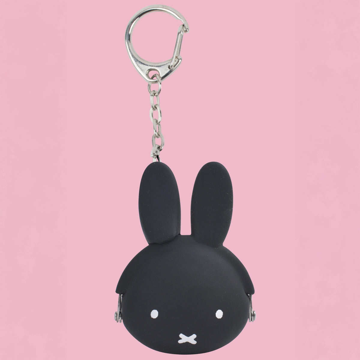 Miffy Keychain Coin Pouch - Black – Blink Box